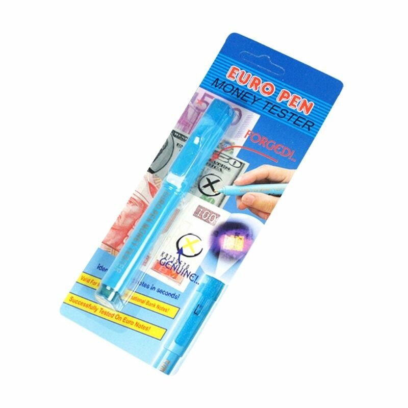 Тестер для проверки денег, ручка GraffitiPen, мини-чернила, детектор валюты CounterfeitBill, фальшивая купюра с УФ-светодиодом
