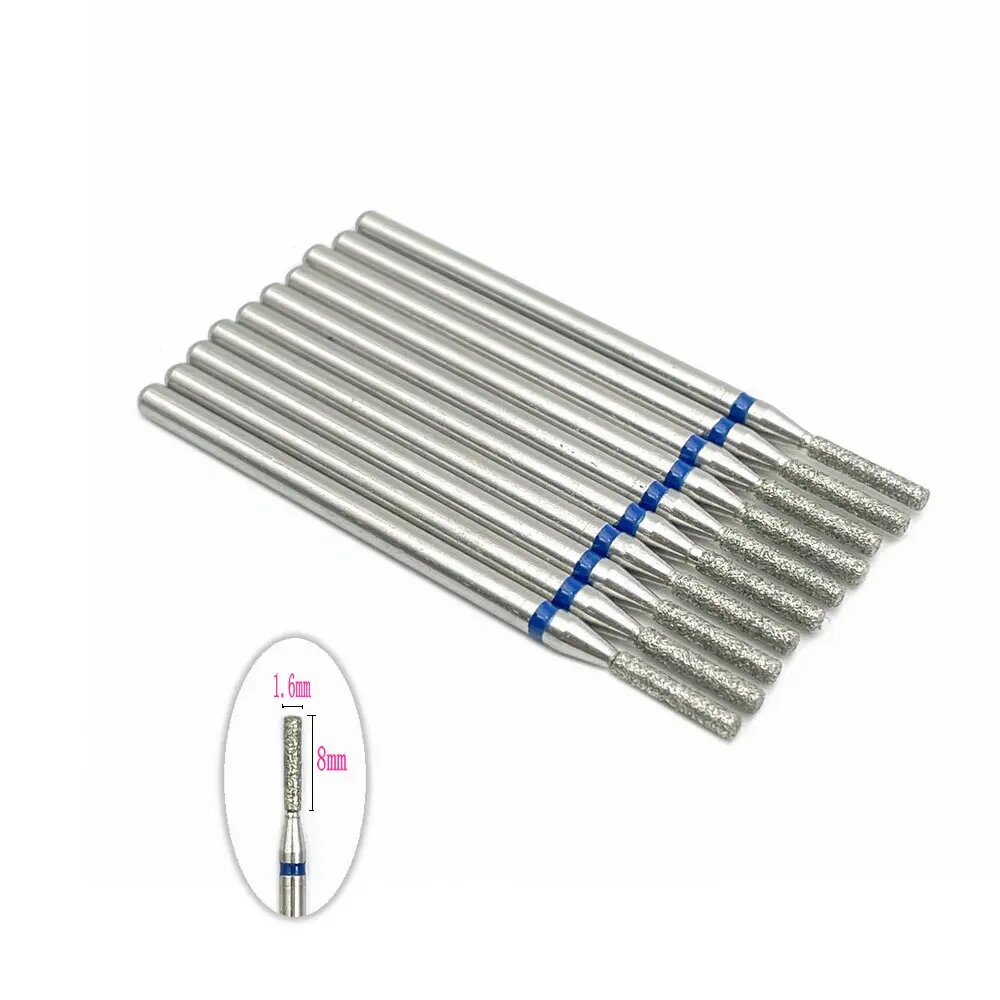 Наборы алмазных шлифовальных сверл Xceldent 10 шт. 2,35 мм 16-MA16