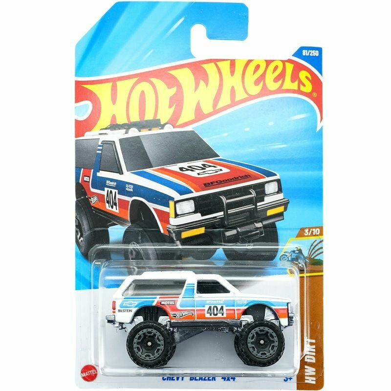 Машинка Mattel Hot Wheels 2025 C4982-Chevy Blazer 4x4
