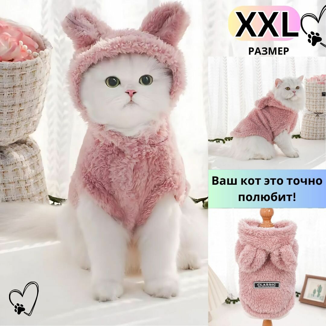 Осенне-зимняя одежда для собак, флисовые толстовки для домашних животных, куртка-пальто для маленьких средних собак, теплый свитер для щенков и кошек