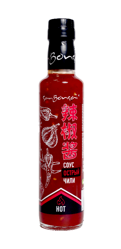 Соус SANBONSAI соевый Чили Острый /стекло/ 300мл