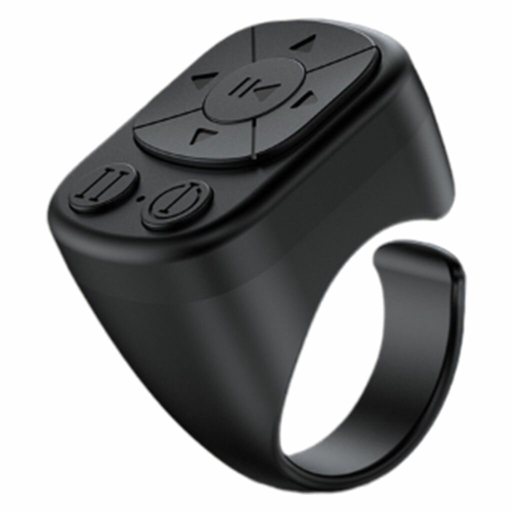 Дистанционное управление, Смартфон Bluetooth кольцевой пульт - черный