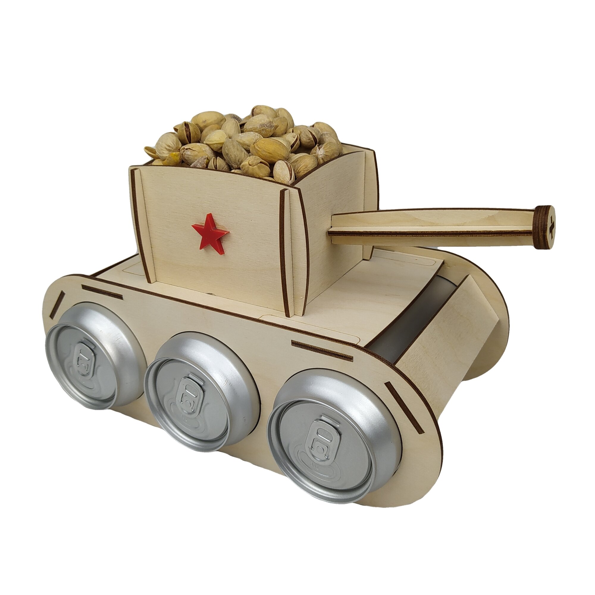 Подарочная коробка "Танк под пиво"