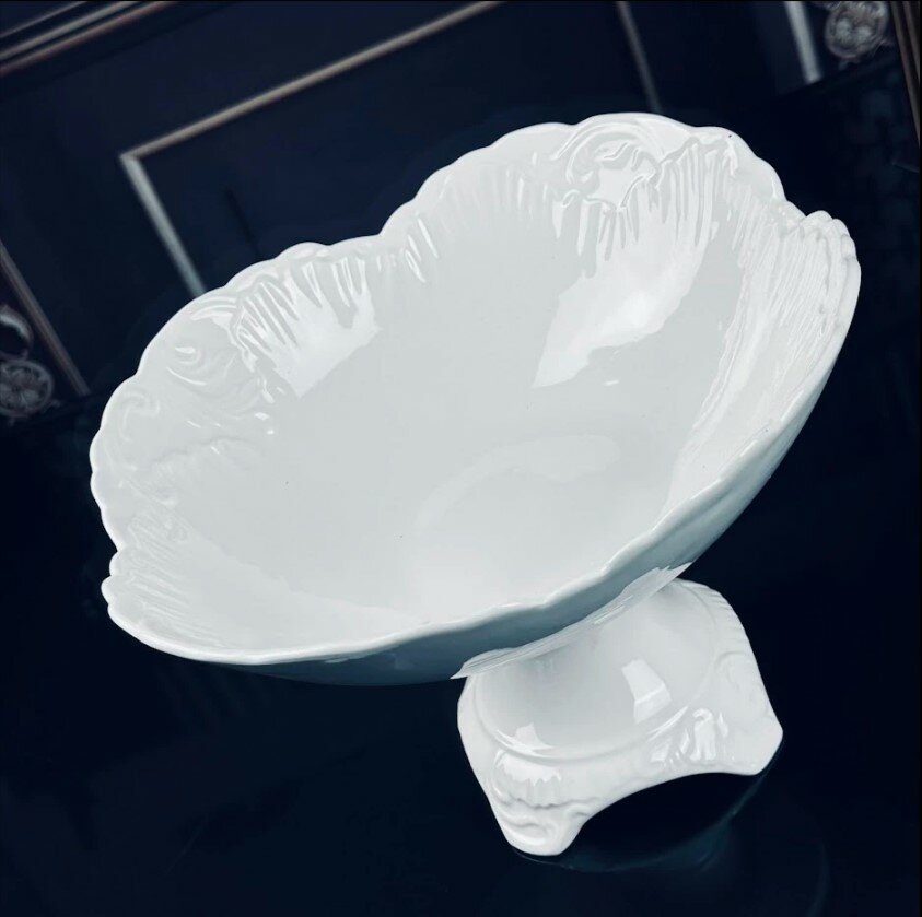 Фруктовница 25,5см на ножке аврора Фарфор 305-042 118-305-042