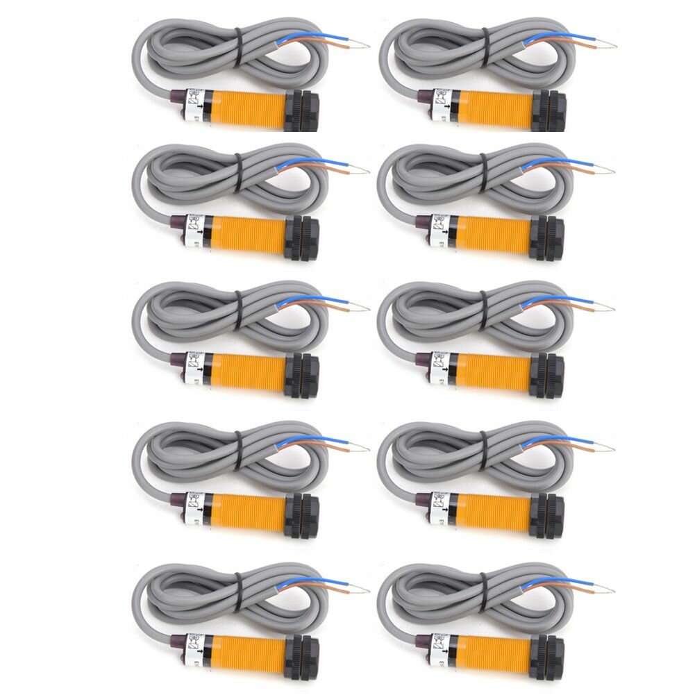 Оптические бесконтактные датчики на просвет, NPN, DC 6-36В (5 пар)