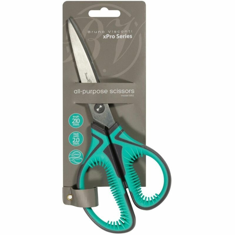 Bruno Visconti Ножницы, 210 мм, с защитным чехлом