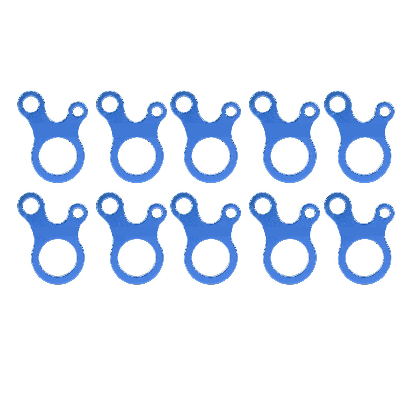 Натяжитель для троса с 3 отверстиями, натяжитель для троса, для палаток, кемпинга, пешего туризма, походов, снаряжения для отдыха на природе, регулируемый, синий