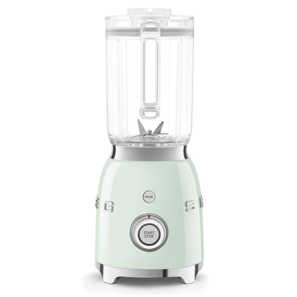 Блендер Smeg "BLF03PGEU", турборежим, мощность 800Вт, тритан, 1,5л