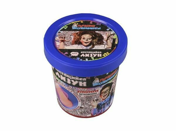 Набор для экспериментов Лучшие эксперименты Микро-набор "Светящийся лизун" Туманно-Розовый (Х035нт)