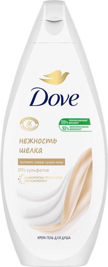Крем-гель для душа DOVE Питательный уход с драгоценными маслами, 250мл