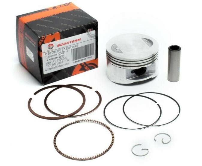 Поршневой комплект 4Т 152QMI 170cc d-52.4 тюнинг CMR