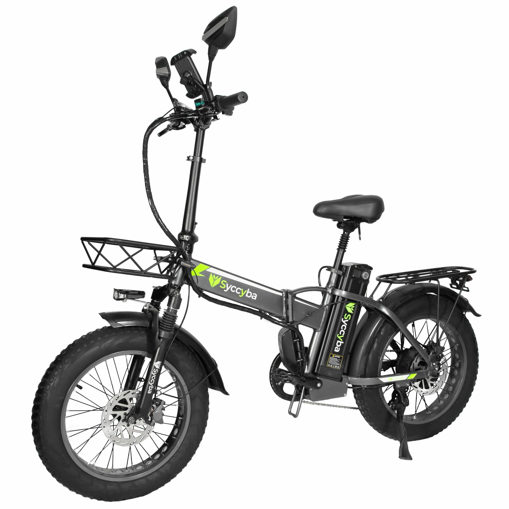 Syccyba F10 Pro 500 Ватт; гидравлика 48V/15Ah; 20" серые обода