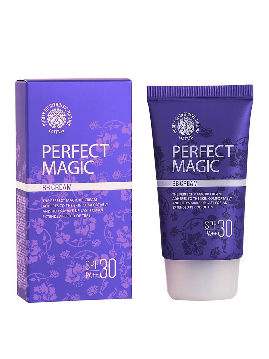 BB-крем Welcos Lotus Perfect Magic, многофункциональный, SPF 30, 50 мл