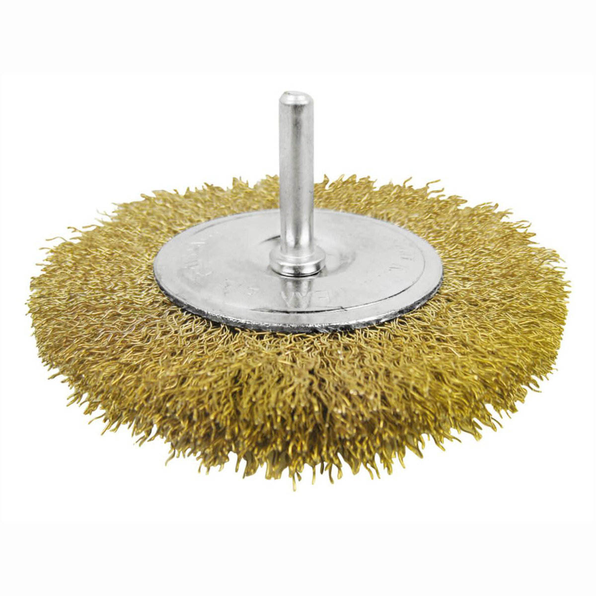 Щетка проволочная дисковая 100мм, для очистки металлических поверхностей TOTAL TAC34041