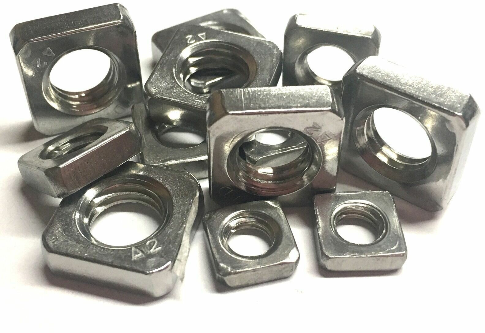 Гайка М10 DIN 562. квадратная, оцинк. (30 шт.) Металлсервис.