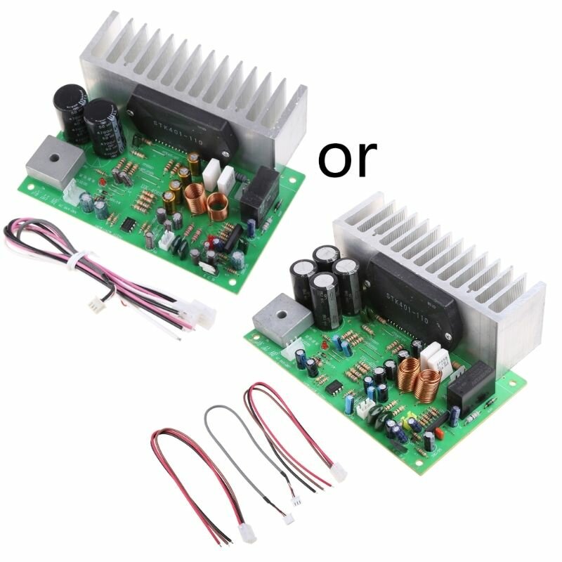 Усилитель мощности stk401 thick film series 2.0 с красивым звуком и мощной платой усилителя