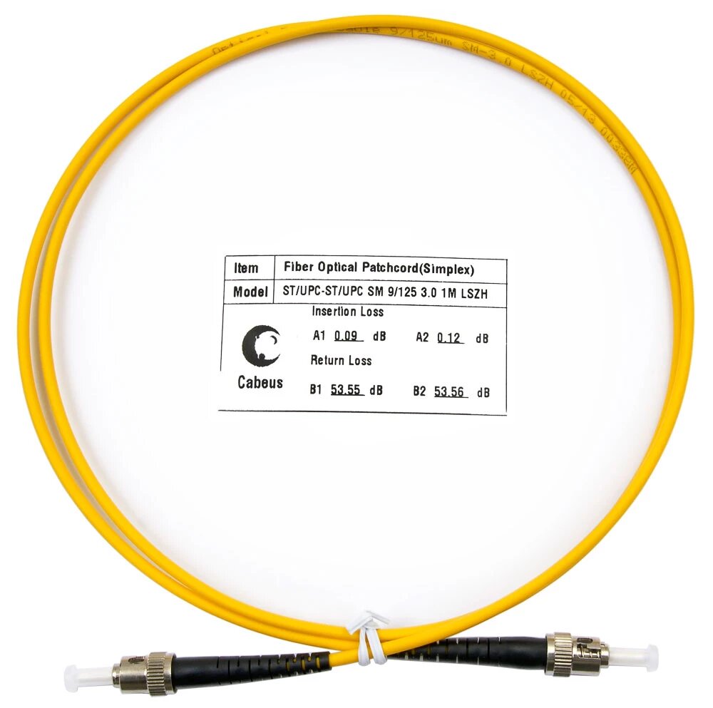 Патч-корд Cabeus 1м (FOP(s)-9-ST-ST-1m)
