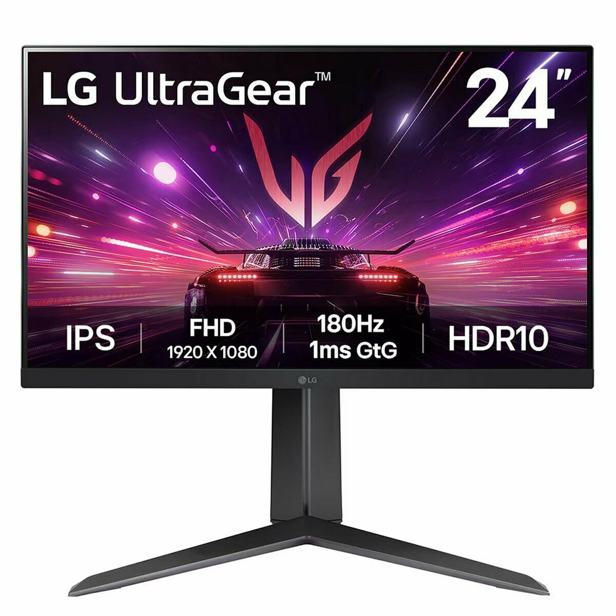 23.8" Монитор LG 24GS65F-B, IPS, 1920x1080, 180 Гц