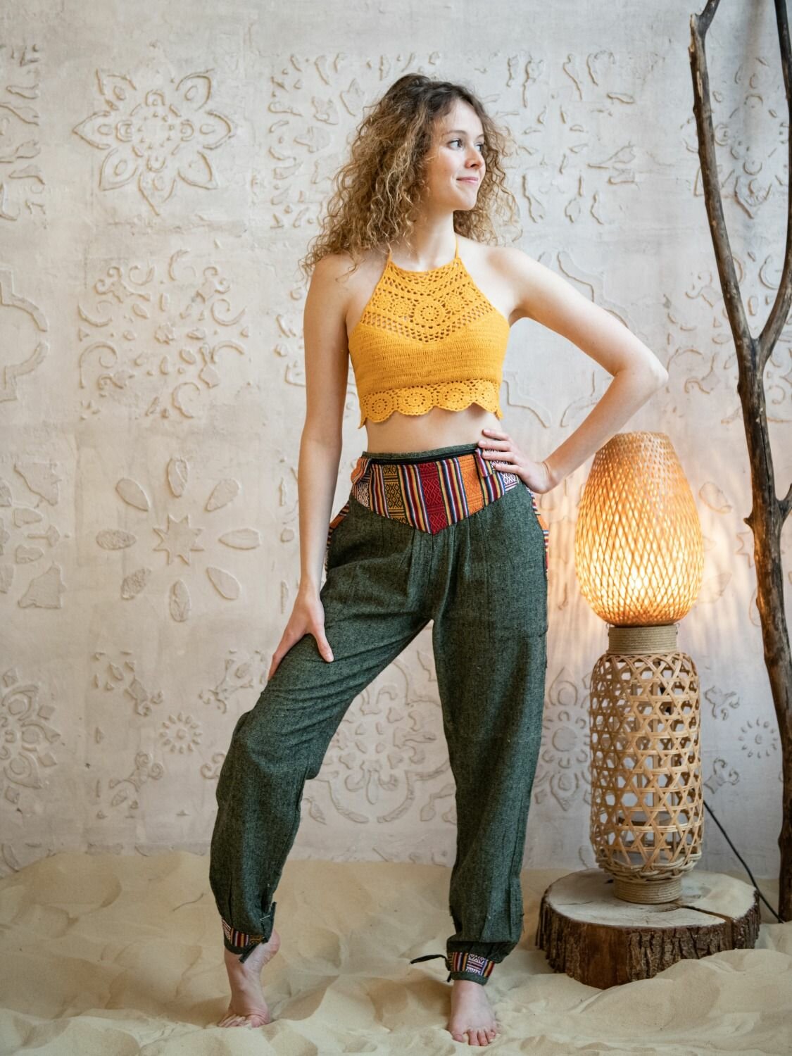 Брюки багги Этно-шаровары