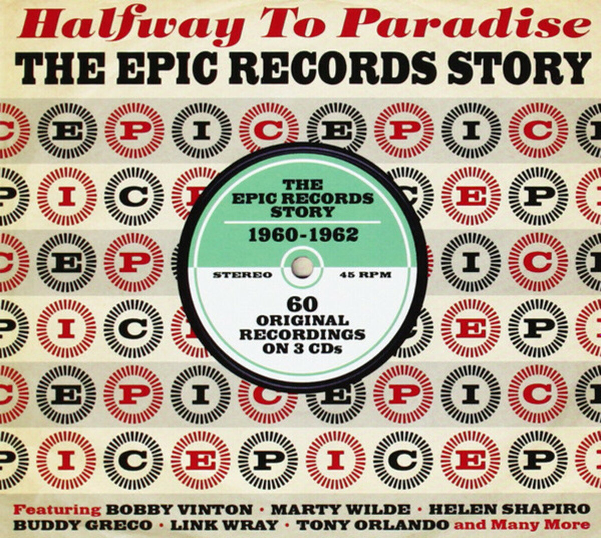 Компакт-диск Сборник — Halfway To Paradise - The Epic Records Story (3CD)