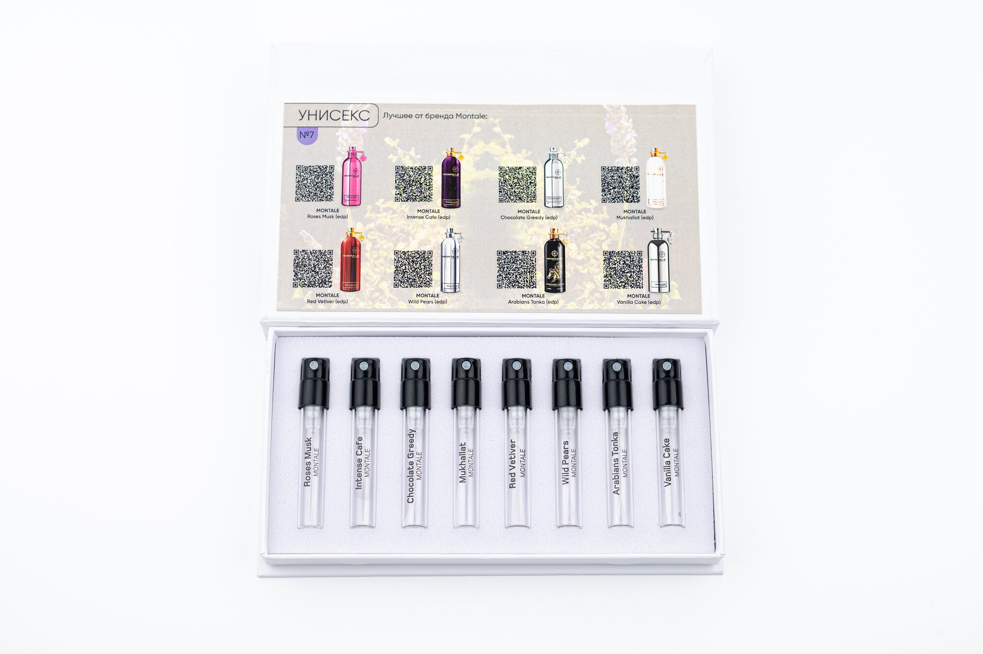 Parfums BOX №7 Лучшее от бренда Montale набор унисекс 1,5*8