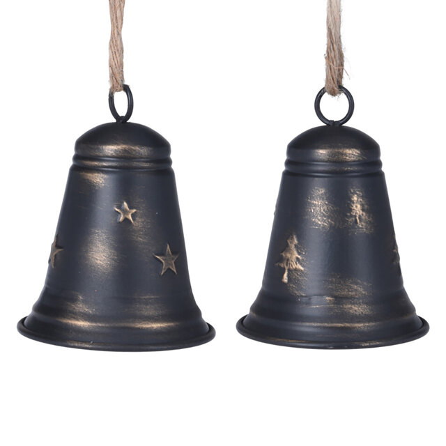 Набор колокольчиков Blau Klingelt 13 см, 2 шт, металл, подвеска, Koopman, AES100050-набор