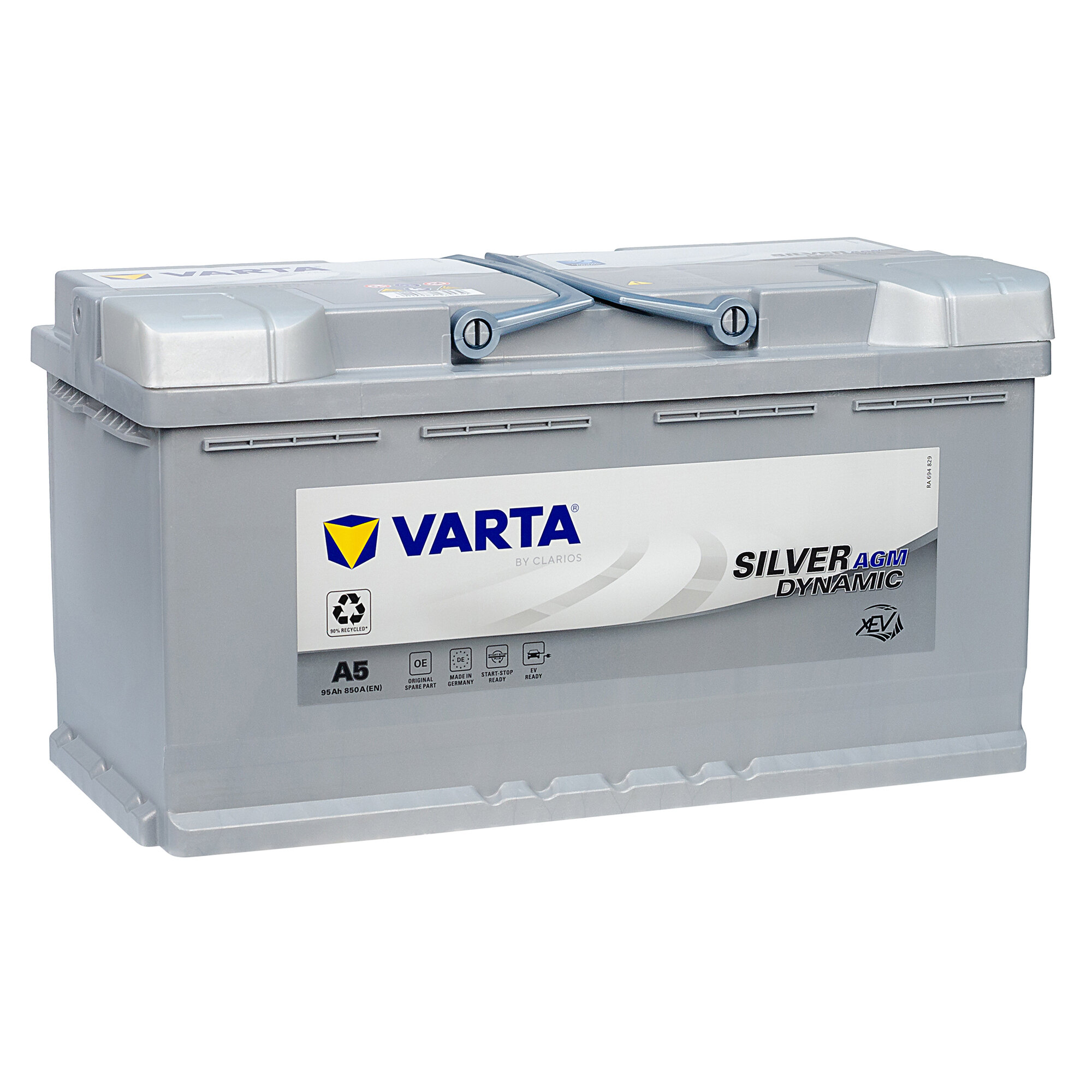 Аккумуляторная батарея VARTA AGM 95Ah 850A start-stop A5 595 901 085