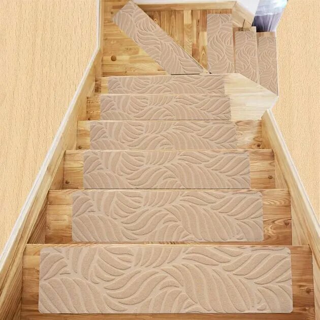 Коврик для ступеней комплект 10 штук, 0.21 x 0.76 м