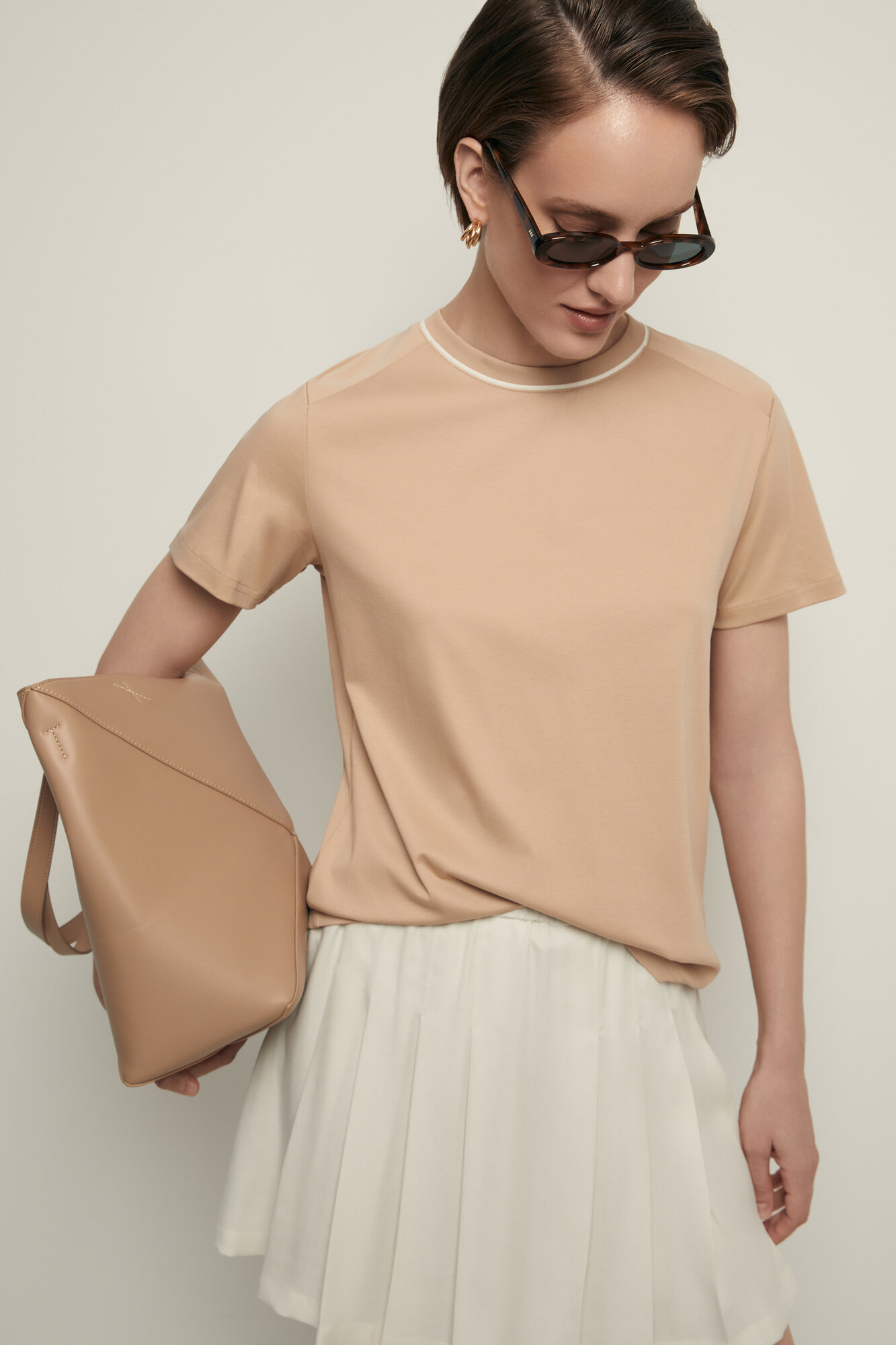 Футболка с коротким рукавом из 100% хлопка