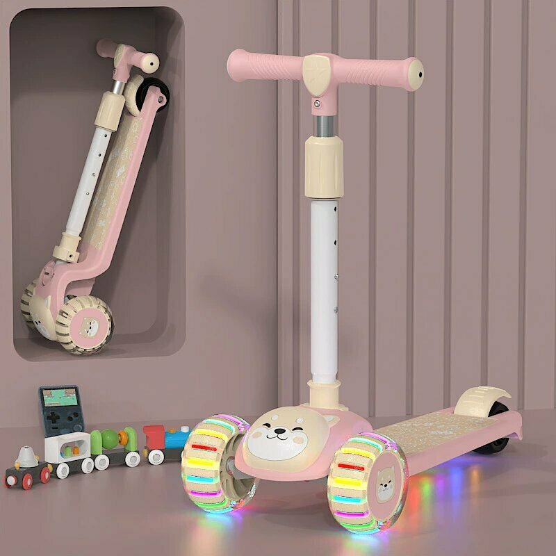 3-в-1: самокат, беговел и каталку в одном!