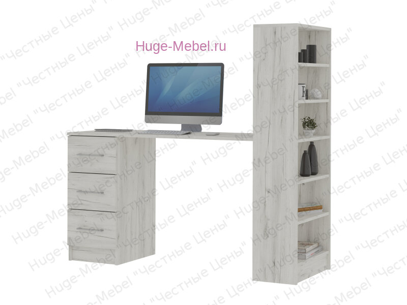 Стол письменный "Гранд" Huge Mebel . Ширина 1450 Высота 1350. Столы письменные