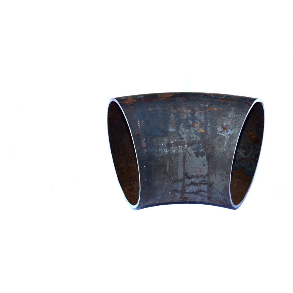 Отвод стальной бесшовный крутоизогнутый СантехСтройКомплект 45 градусов, сталь 20, под приварку, Дн 159x4.5