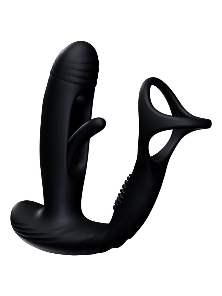 Инновационный масcажер простаты с функцией осцилляции Amovibe Pulse