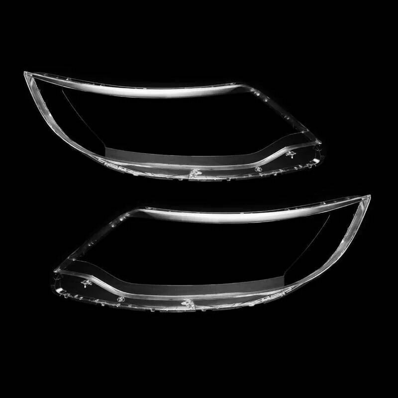 Стекла фар для Kia Rio 3 рест. 2015-2017 (Комплект 2шт), стекла фар для Киа Рио 3