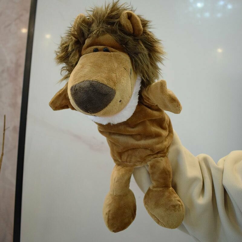 Кукольный детский театр "Животные", сюжетно-ролевой набор из животных, кукольный театр настольный, развитие воображения и координации