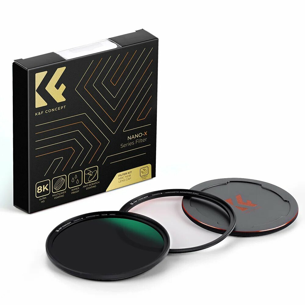 K&F Concept ND8 67mm магнитный фильтр Nano-x