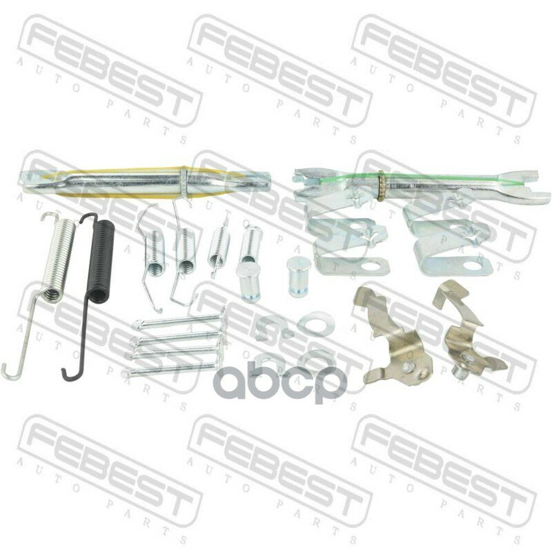 Монтажный комплект барабанных колодок HONDA CIVIC/HR-V/JAZZ FEBEST 0304-CIVR-KIT Febest арт. 0304-CIVR-KIT