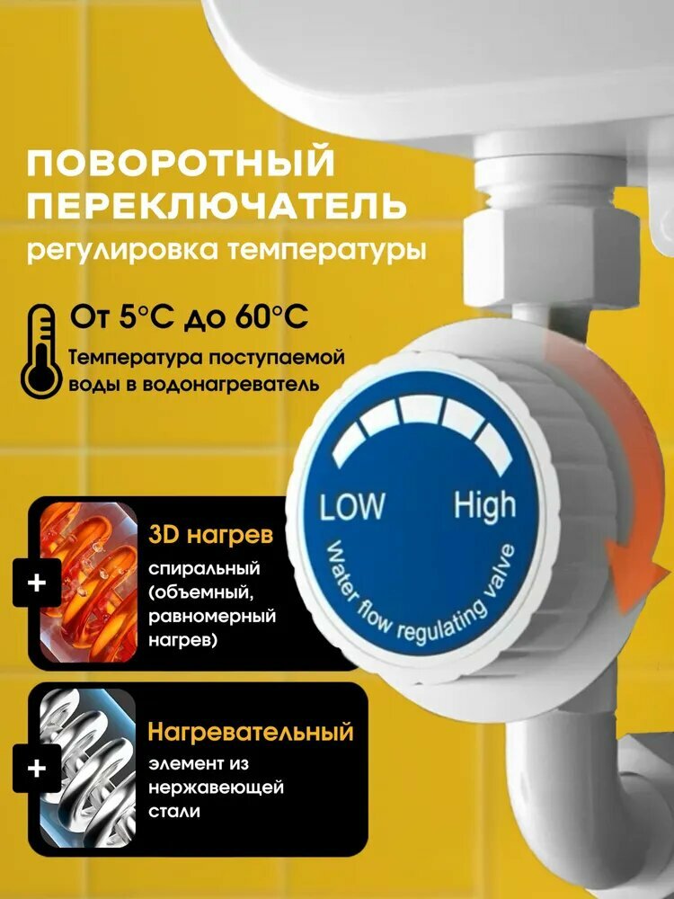 KNOW EASY-Водонагреватель проточный — фото 1