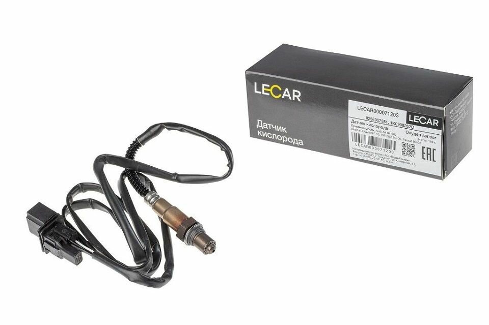 Датчик кислорода Audi A4 94-08; Skoda Octavia 97-10; VW Golf 99-06, Passat 00-05 LECAR000071203