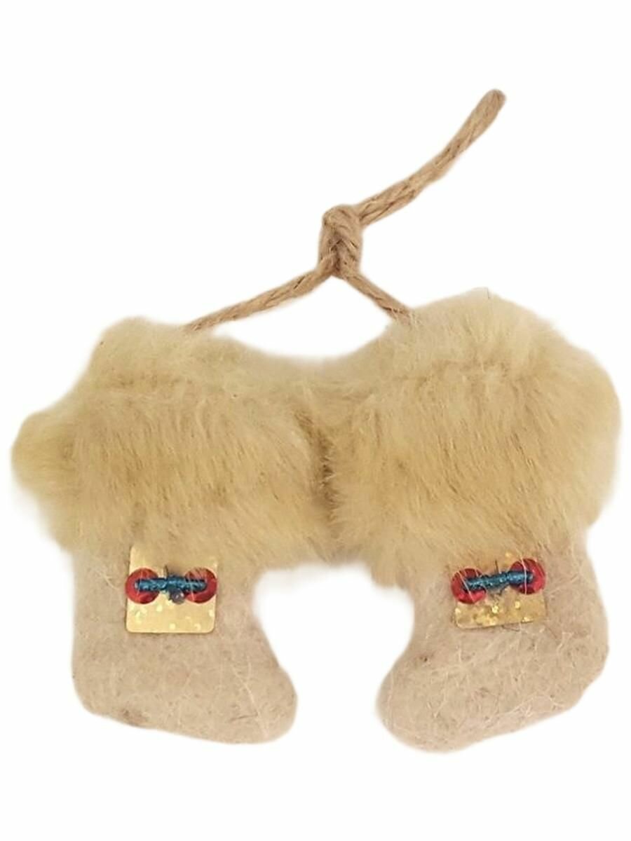 Сувенир, Валенки сувенирные "Микс"-парочка(10), ручная работа