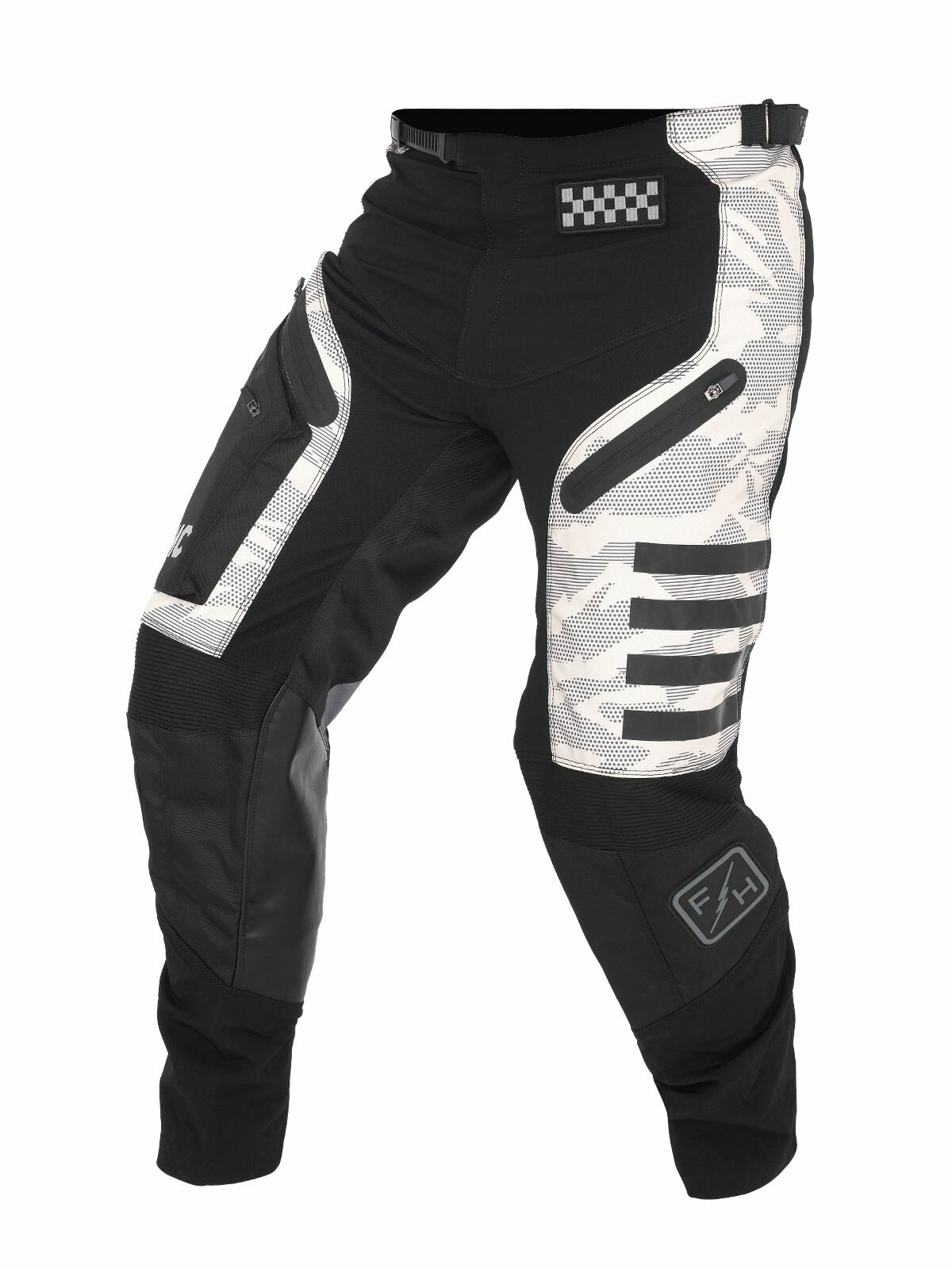 Fasthouse Брюки Off-Road Sand Cat Pant Black White 32