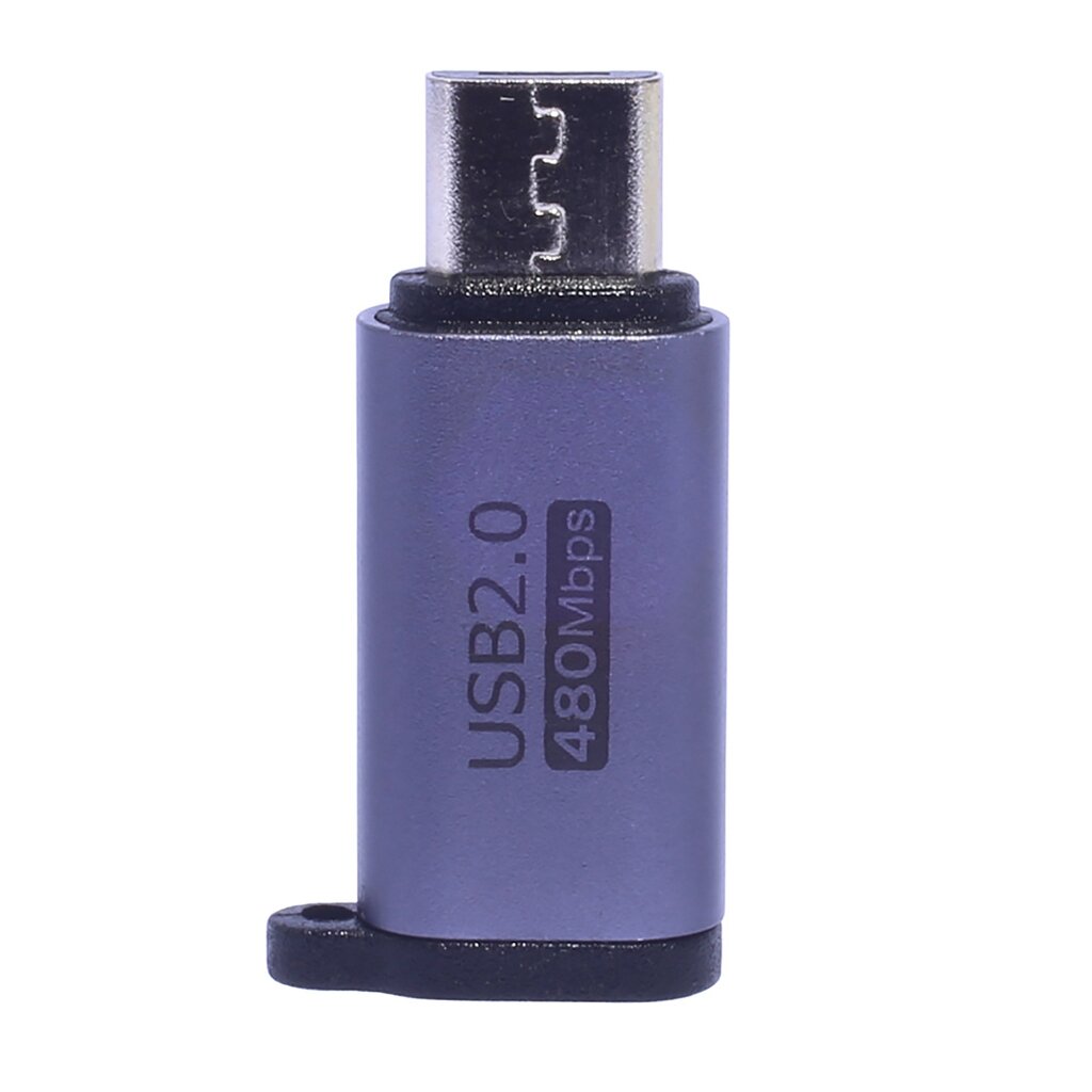 Быстрая передача данных Адаптеры USB C Female-Micro USB Male Type C Преобразователи Female-Micro USB Male Зарядка и синхронизация данных