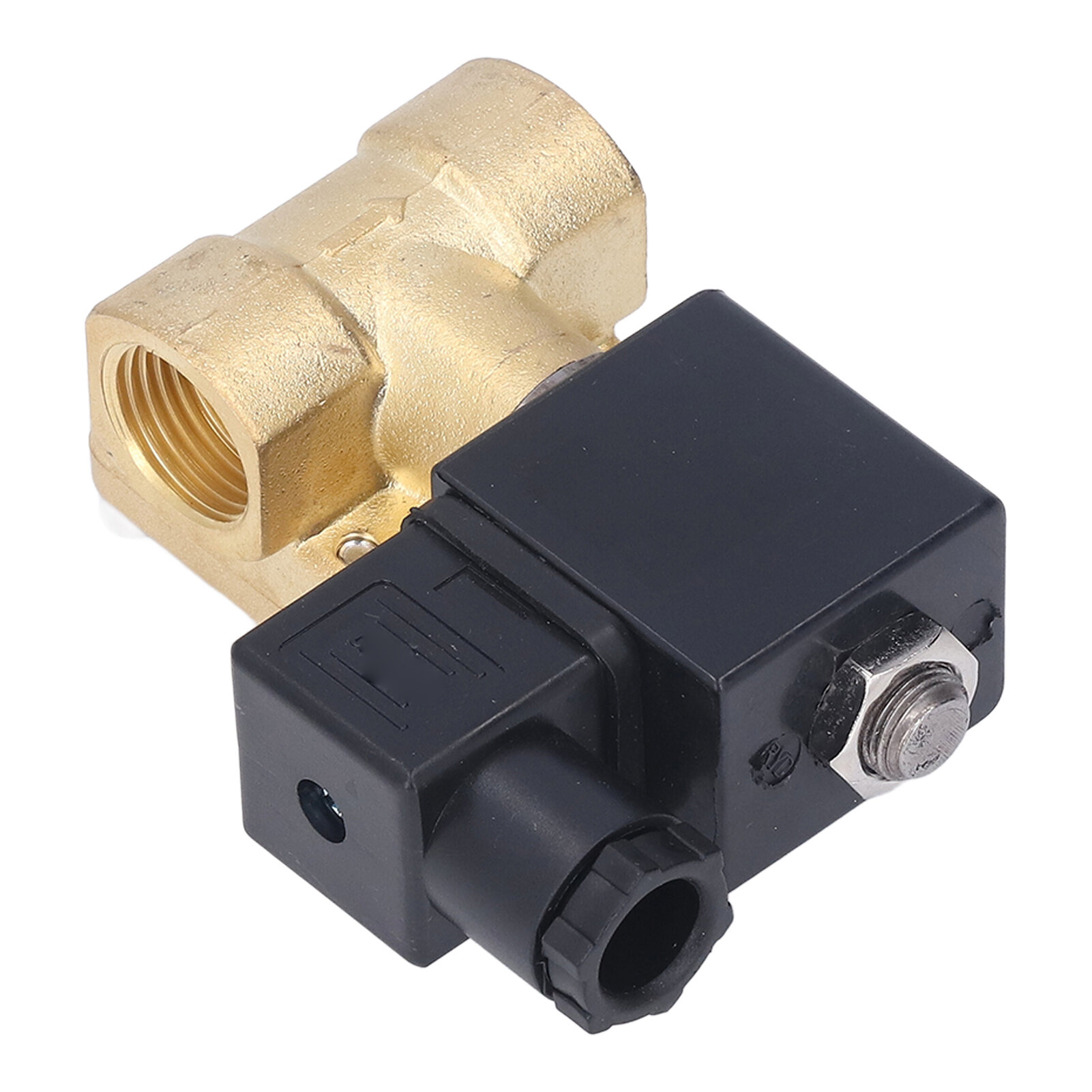 Электрический электромагнитный клапан G1/2 дюйма, нормально закрытый, 2-позиционный, 2-ходовой мембранный клапан высокого давления AC110V