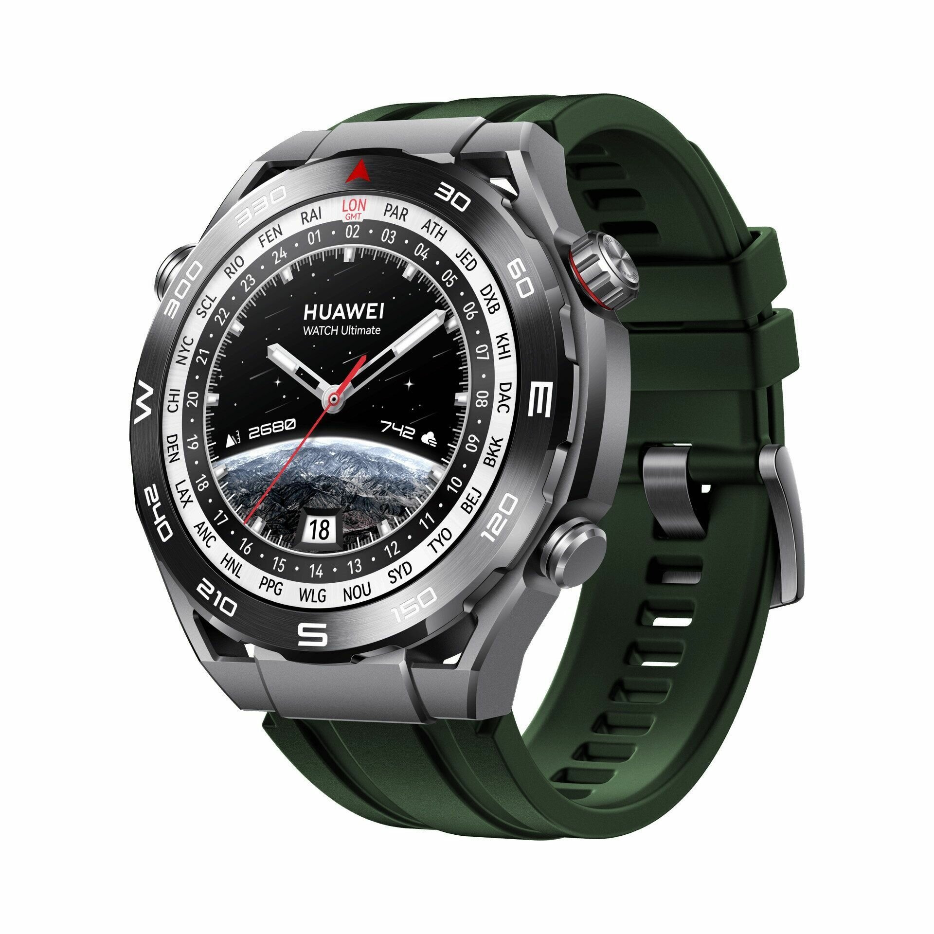 Силиконовый ремешок для Huawei Watch Ultimate band для Huawei Watch GT3 2 Pro 46MM