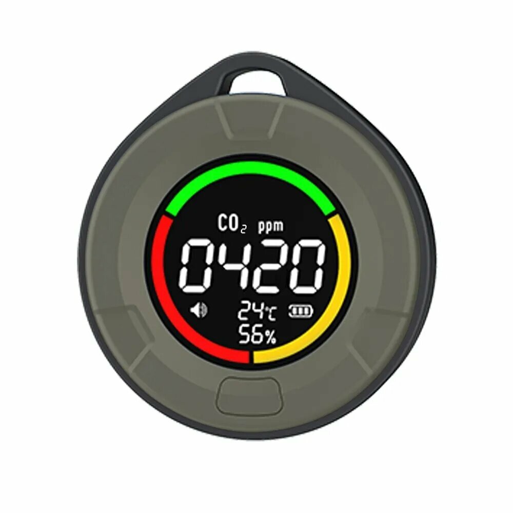 Top Auto Мини-детектор углекислого газа PTH-10C