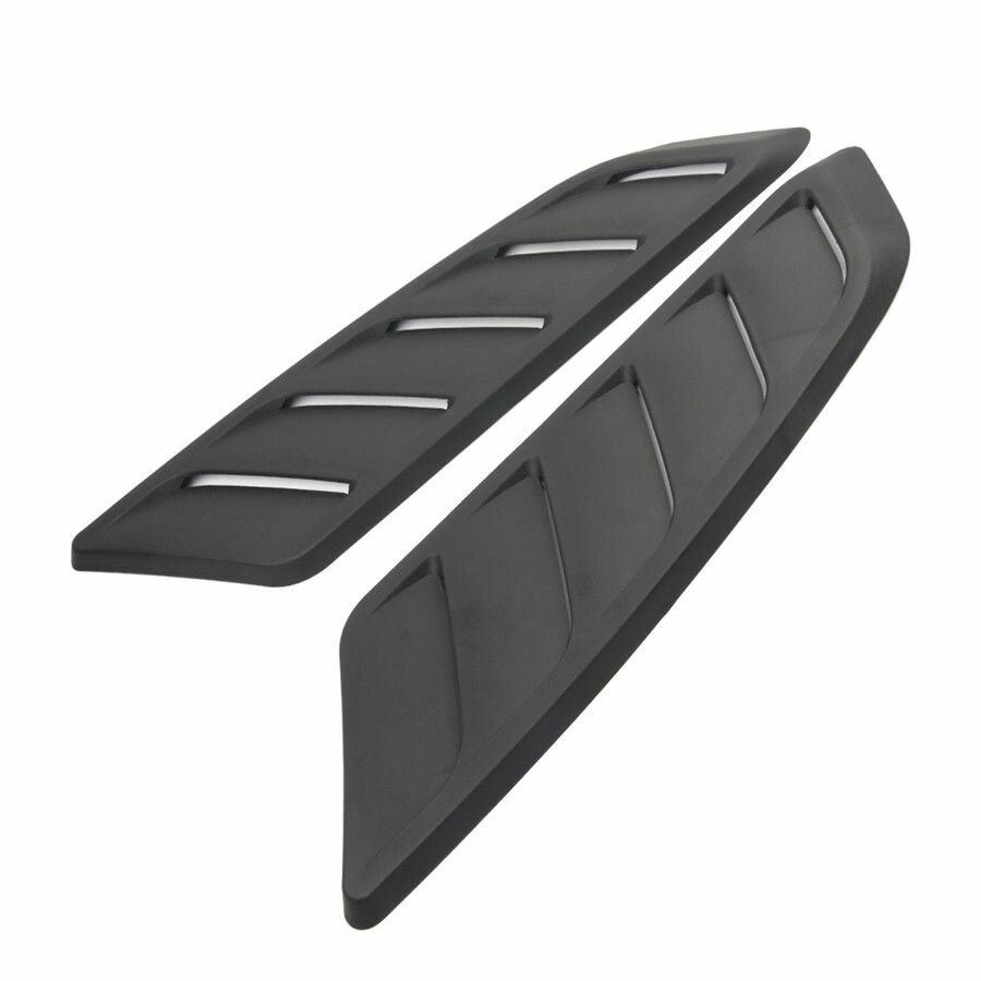 2 шт. Универсальный воздухозаборник капота автомобиля из ABS-пластика 19,88 дюйма, вентиляционный люк капота, подходит для Ford Mustang