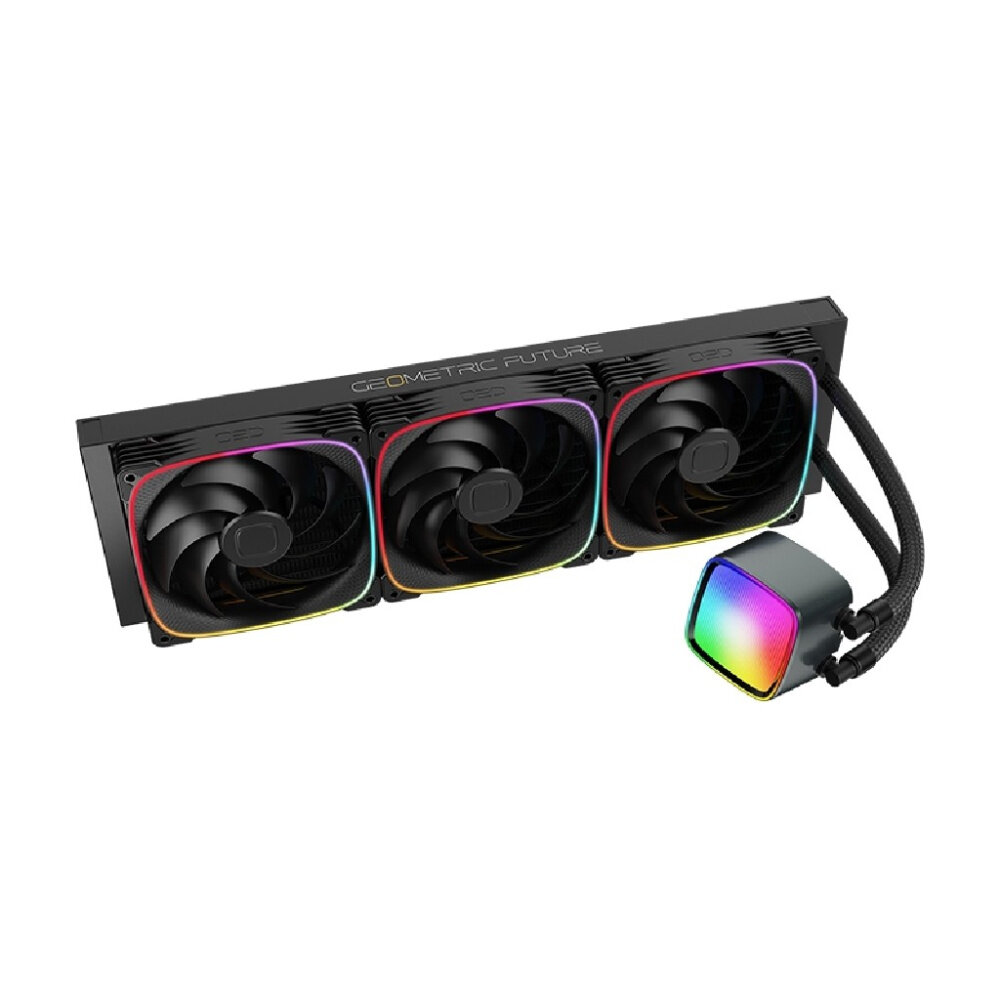 Система жидкостного охлаждения для процессора Geometric Future Eskimo Pro 420 ARGB Black (1C253B0421000)