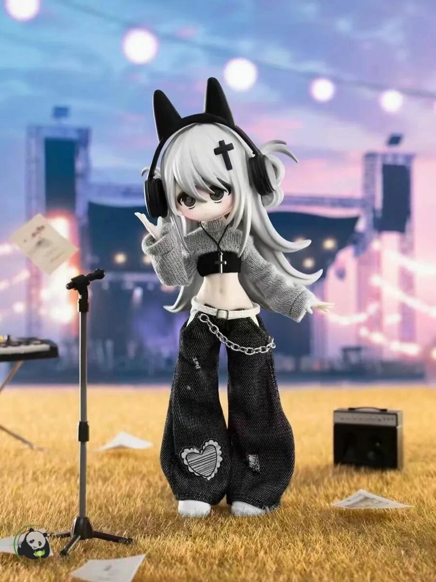 LEI-Doll Кукла BJD 1/12 аниме с одеждой: Grey