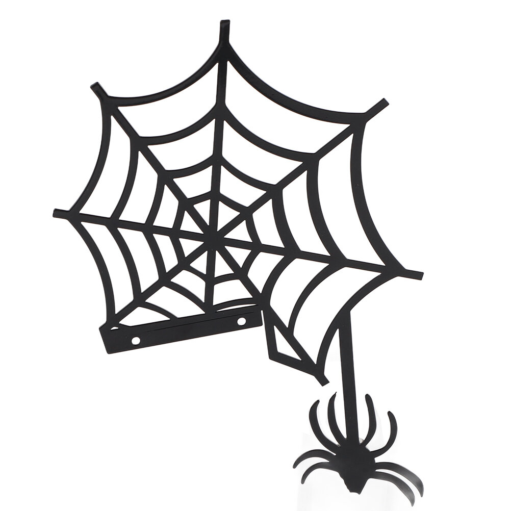 Угловая табличка на дверь на Хэллоуин: деревянная ведьма-паук, декор на Хэллоуин, табличка с ведьмой на Хэллоуин, осенний декор.