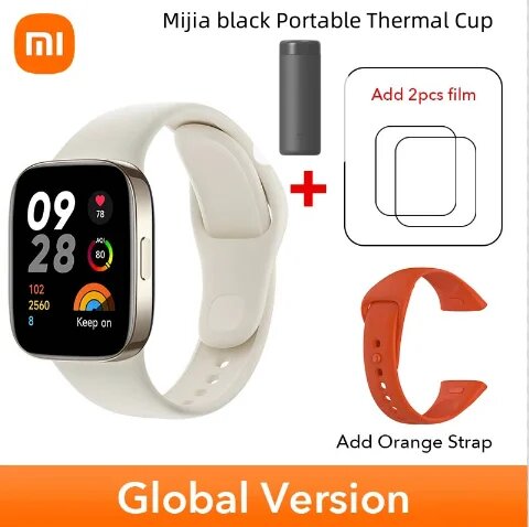 Xiaomi Redmi Watch 3 мужские умные часы white add cup